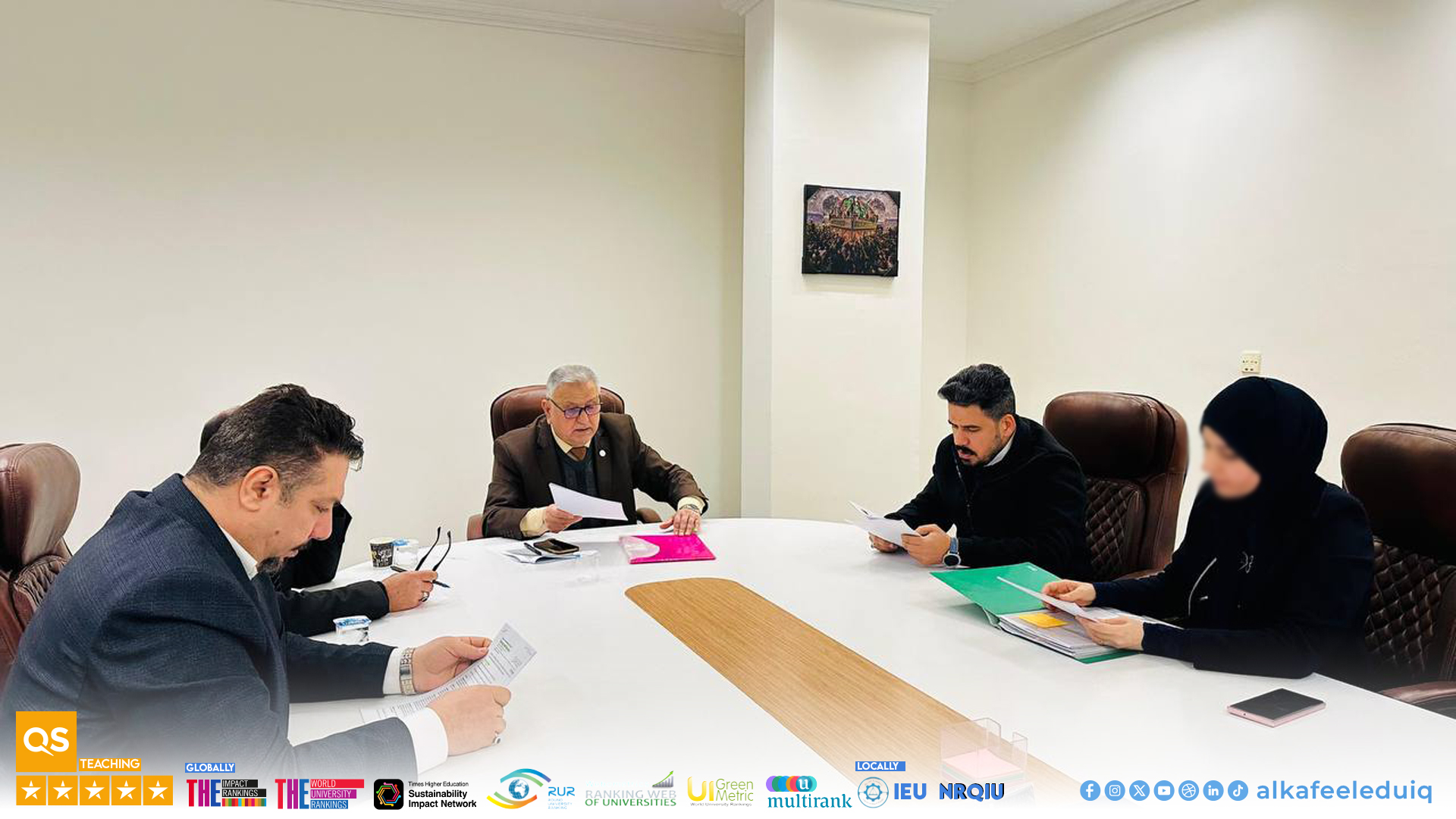 Scientific Committee at the College of Dentistry Discusses Promotion Procedures and Scientific ...